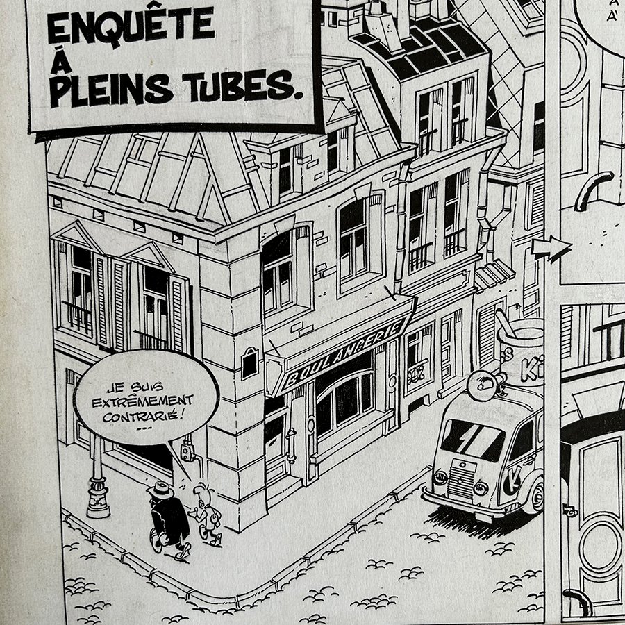 GREG (Studio) - planche Originale - Editions Black and White