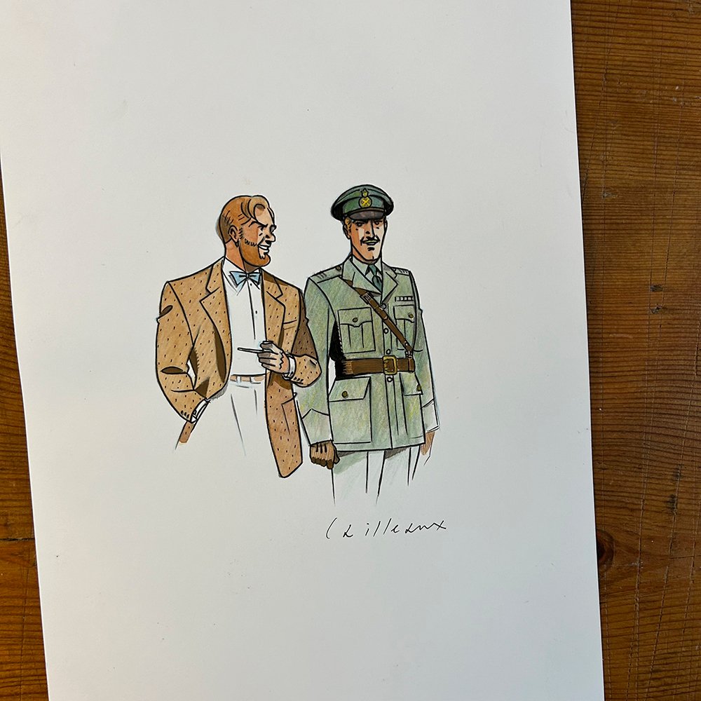 BLAKE ET MORTIMER par Christian CAILLEAUX - Editions Black and White